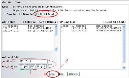 Chức năng gán IP theo địa chỉ MAC (Bind IP to MAC) | H - Bảo mật ...